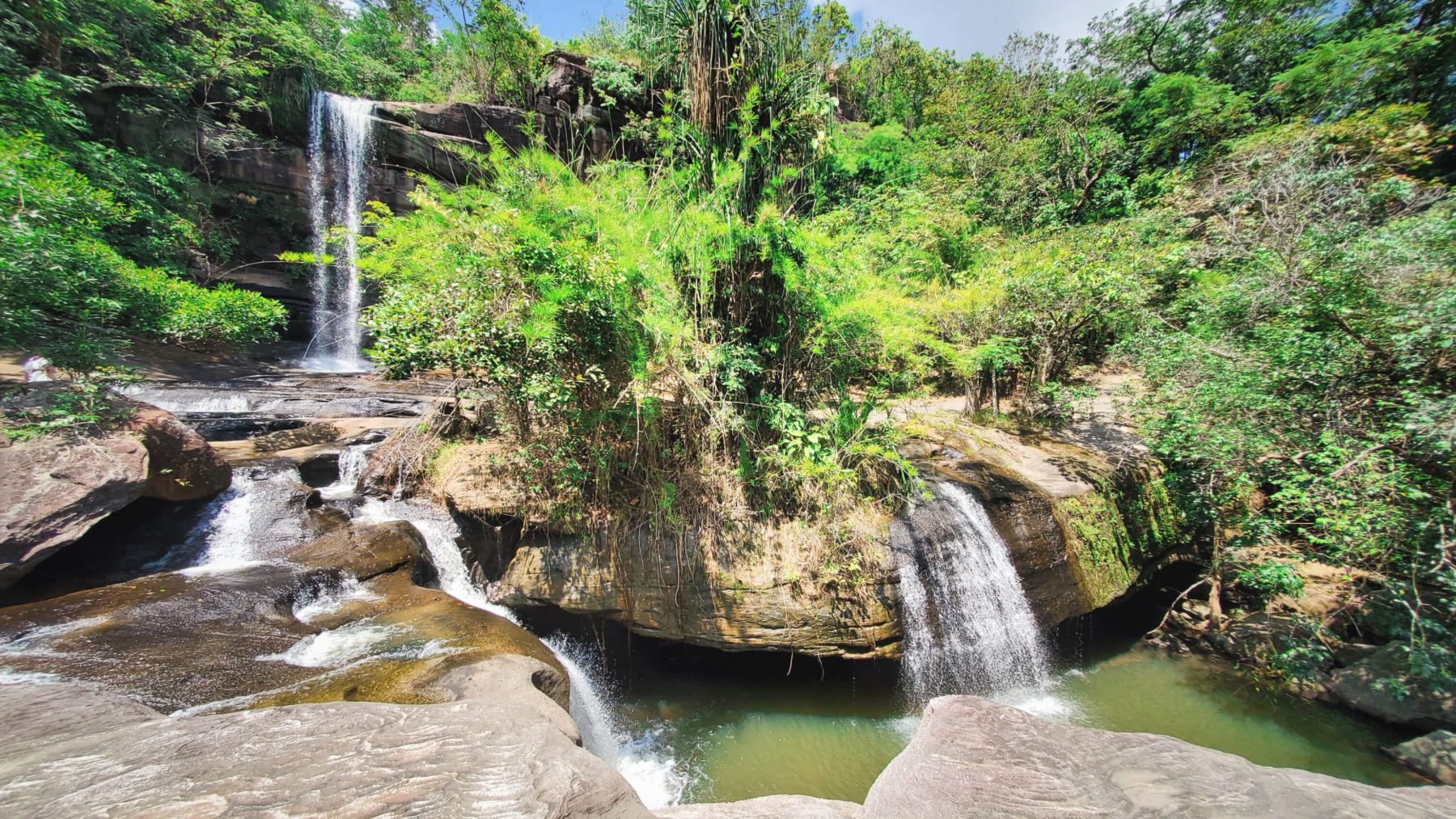 Soi Sawan Waterfall in Pha Taem National Park, Ubon Ratchathani - It's ...